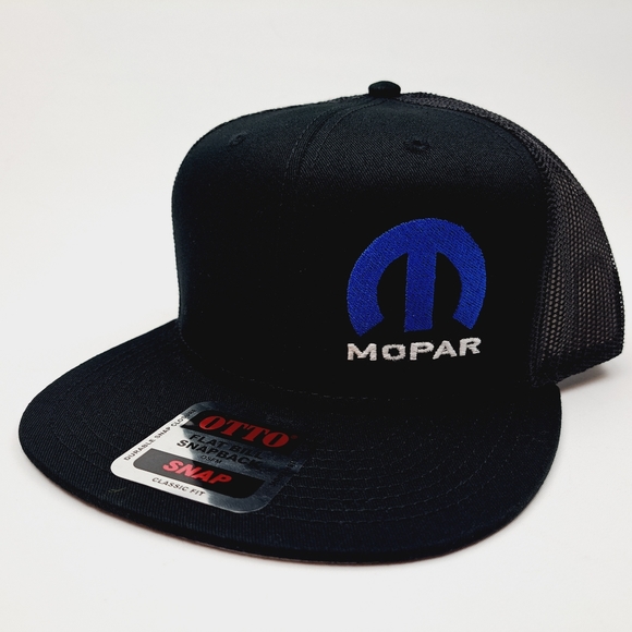 thepatriotspride.com | Accessories | Mopar Offset Logo Flat Bill Mesh ...